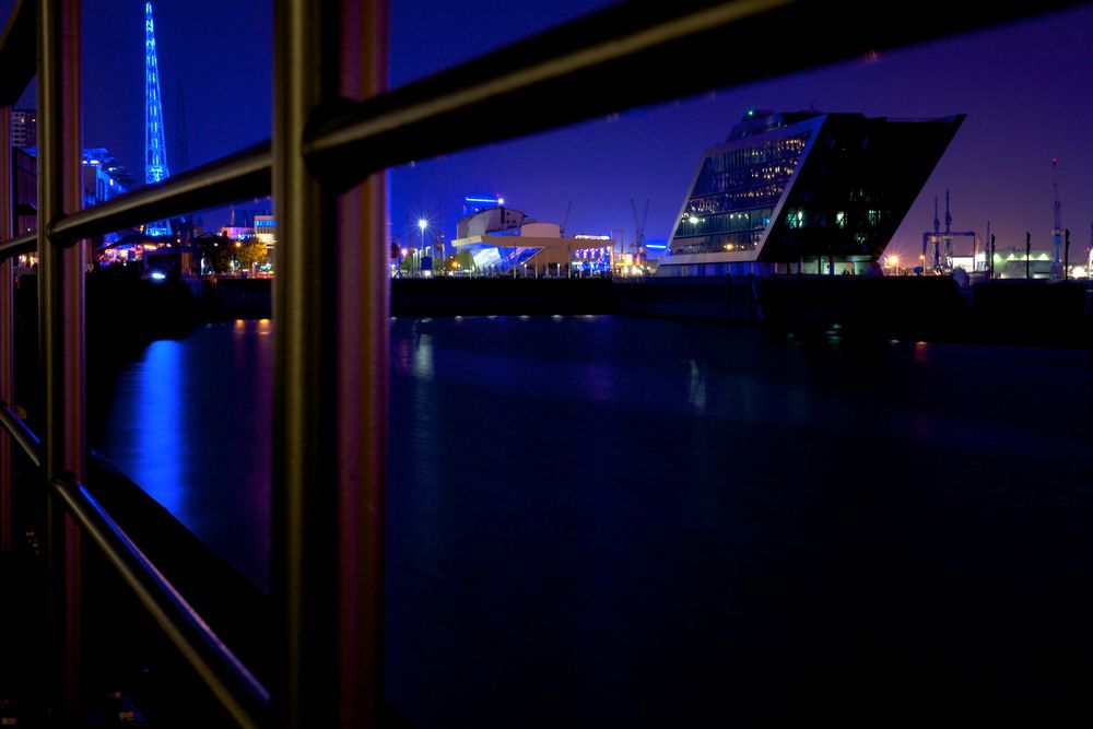 Blue-Port 2012 Foto & Bild | industrie und technik, industrie nachts ...