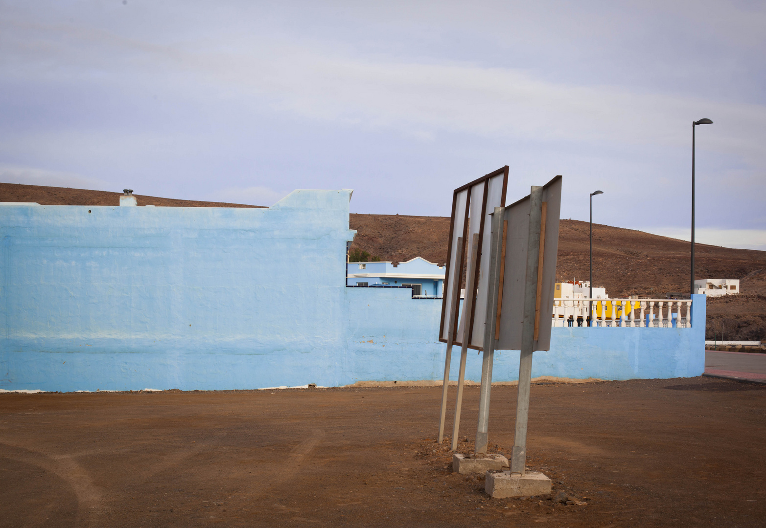 blue wall Foto & Bild | europe, canary islands die kanaren, spain ...