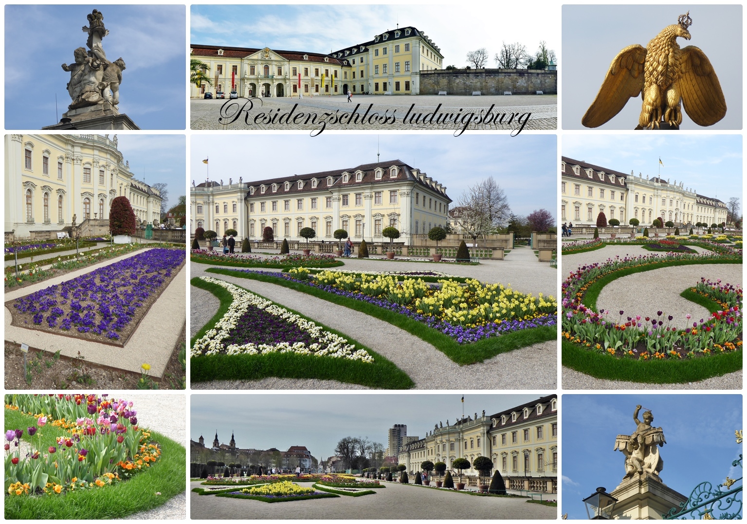 Blühendes Barock Foto & Bild | schloss, gärten, ludwigsburg Bilder auf ...