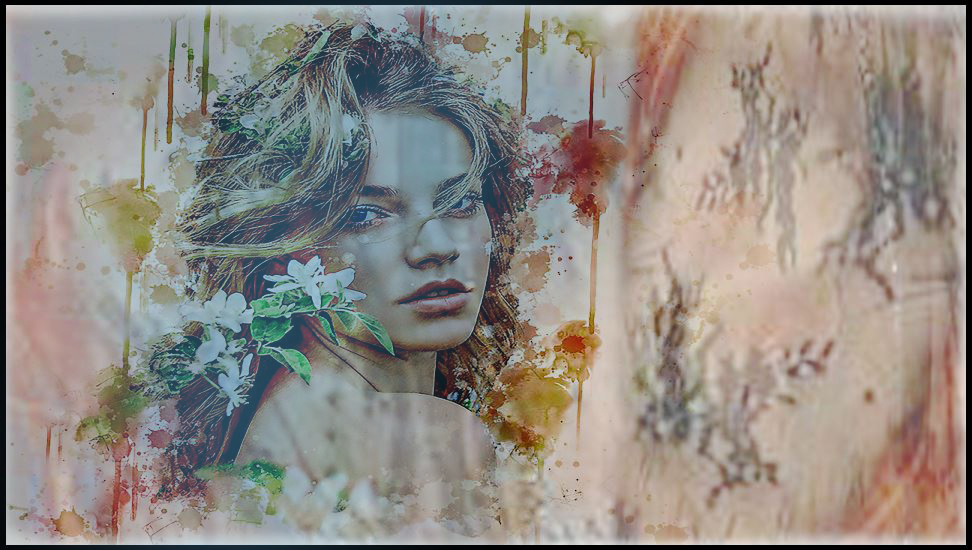 Blumenfrau Foto & Bild | fotomontage, fantasy mystery, bearbeitungs - techniken Bilder auf ...