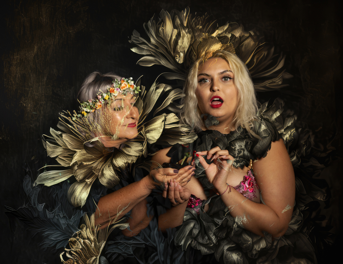 Blumig Foto & Bild | erwachsene menschen, abstraktes, zwei menschen ...