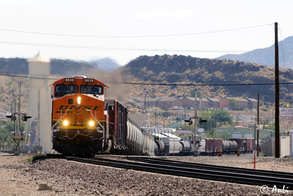 BNSF in Kingman/Arizona Foto & Bild | north america, united states ...