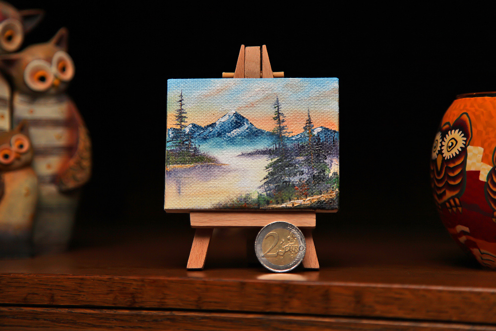 Bob Ross Mini Foto & Bild | kunstfotografie & kultur, gemälde ...