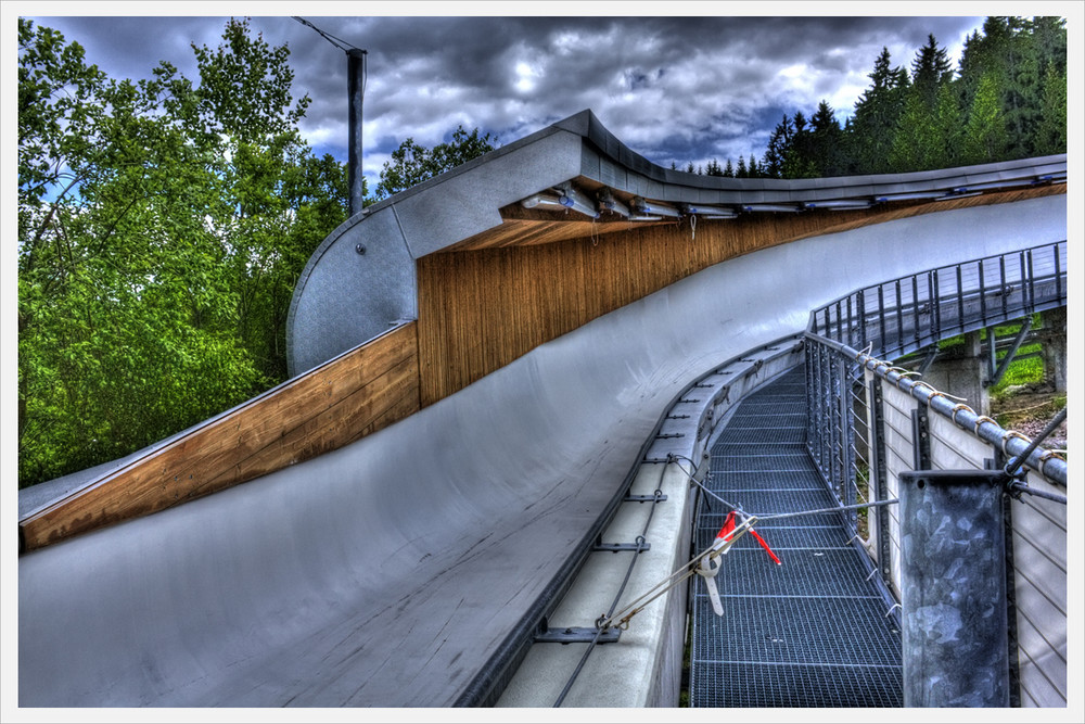 Bobbahn - Oberhof Foto & Bild | bearbeitungs - techniken, hdri & tm ...