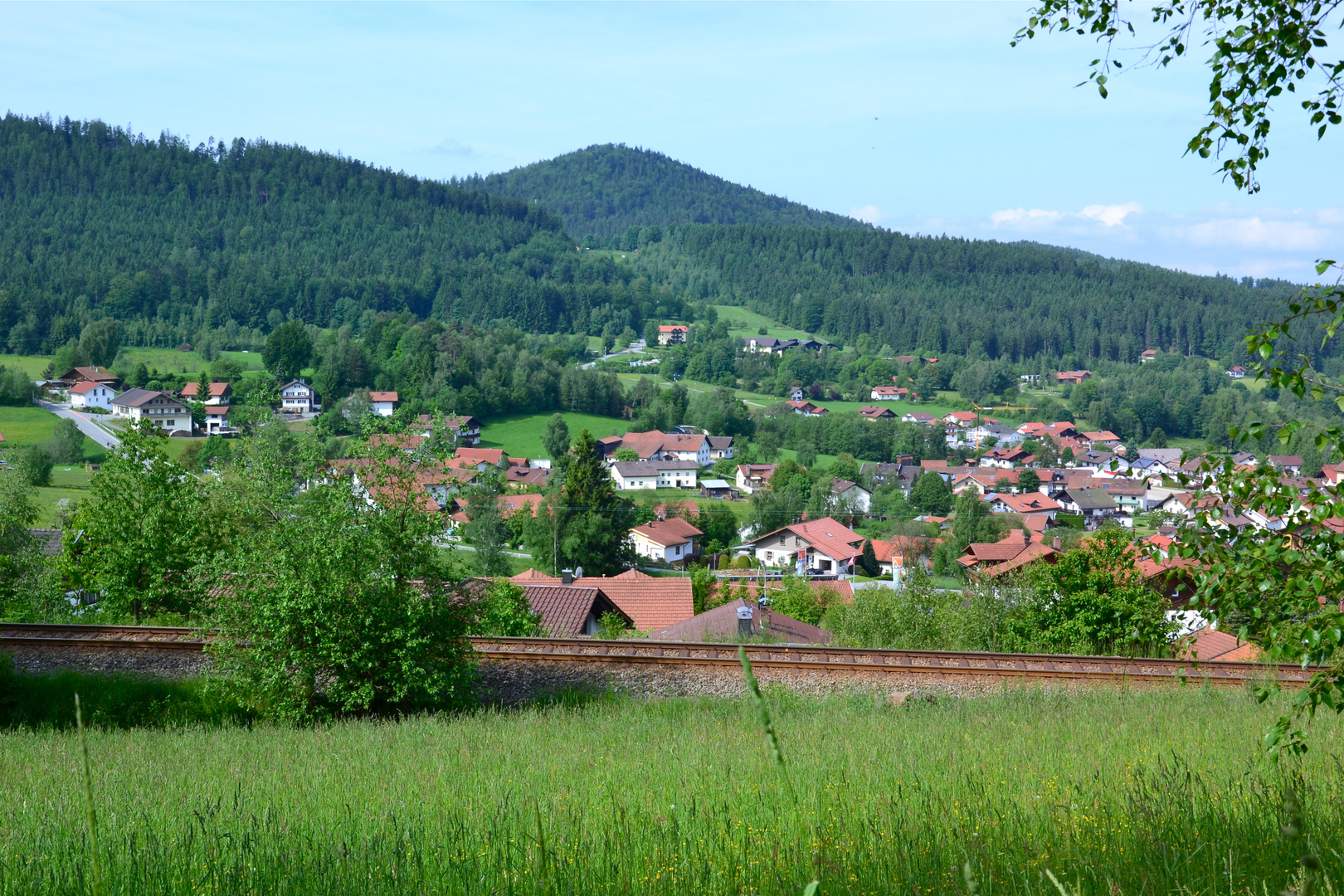 Bodenmais, gesehen vom Panoramaweg…, Foto & Bild | deutschland, europe ...