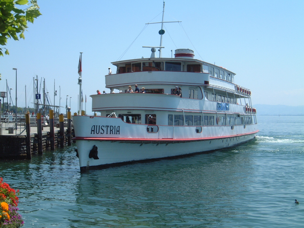 Bodenseeschifffahrt MS Austria Foto & Bild | schiffe und seewege ...