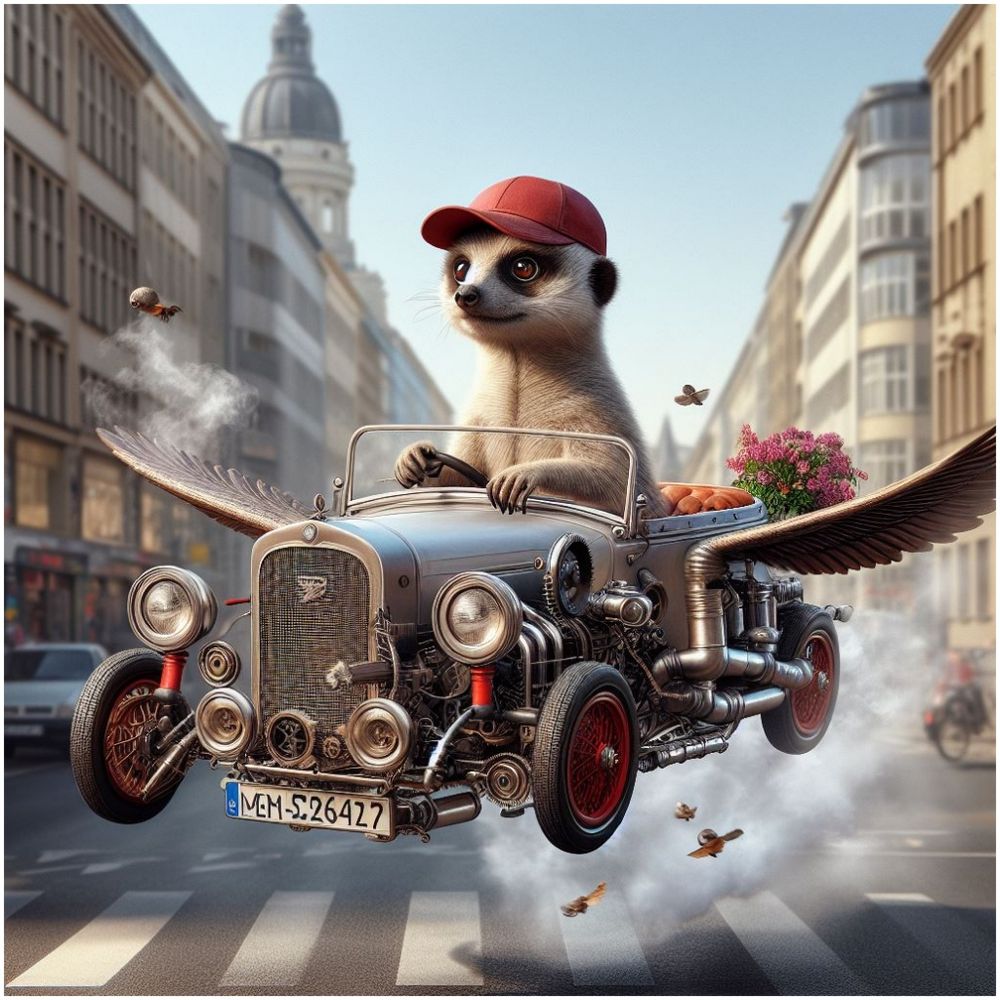 Bodo hat´s eilig ... Foto & Bild | erdmännchen, abenteuer, ki Bilder ...