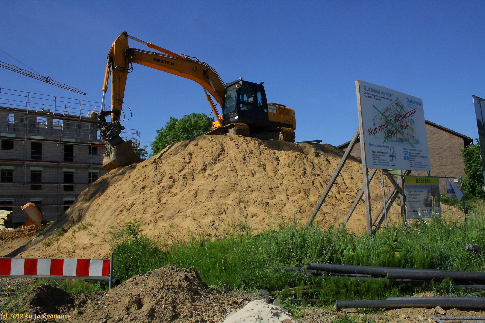 "Bodo mit dem Bagger" ... in Kirchhellen / Samstag vor Pfingsten (2012) Foto & Bild ...