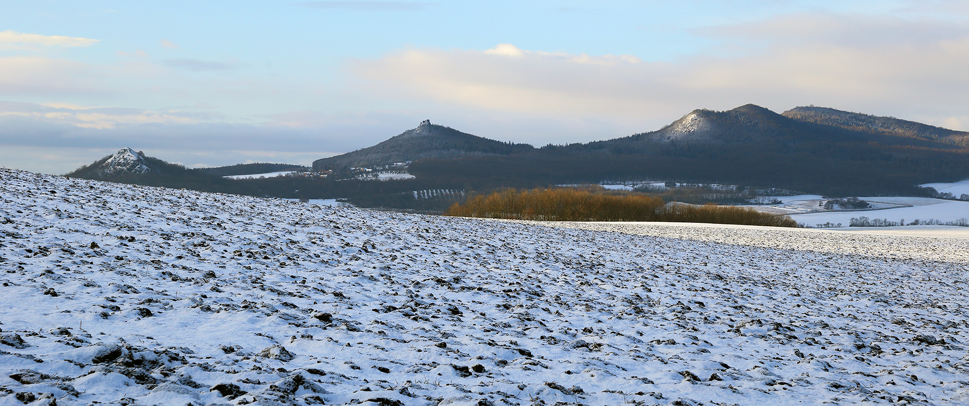 Böhmische Berge im Winterkleid Teil 3 Foto & Bild | tschechien, böhmen ...