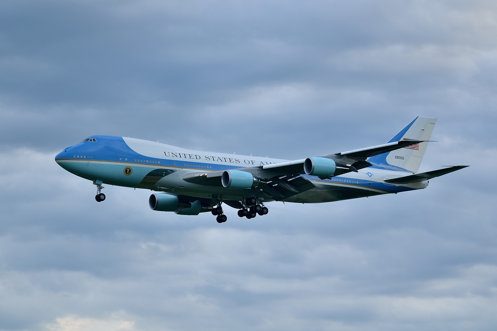 Boeing 747-200B "Air Force One" Foto & Bild | luftfahrt ...