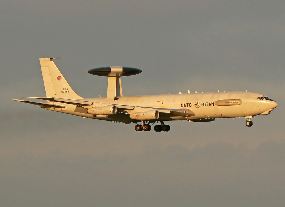 Boeing E-3A Sentry AWACS , LX-N90459 Foto & Bild | luftfahrt ...