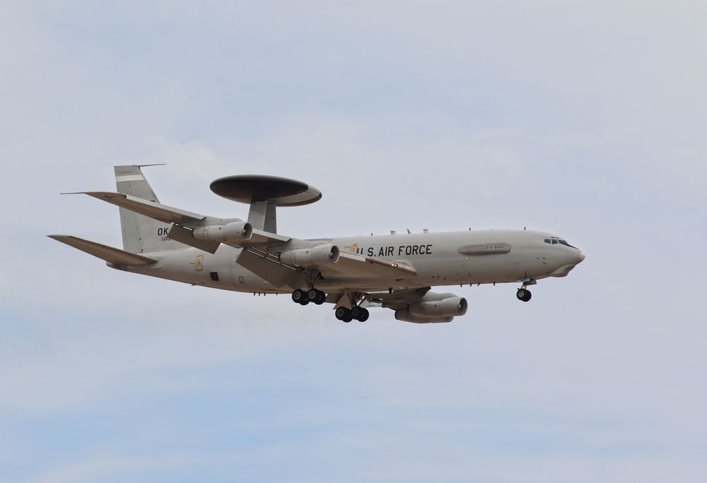 Boeing E3 Sentry Awacs / US Air Force Foto & Bild | fotos, usa, world ...