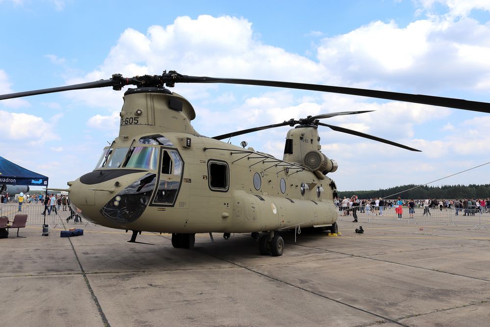 Boeing-Vertol CH-47 F Foto & Bild | luftfahrt, hubschrauber, militärfliegerei Bilder auf ...