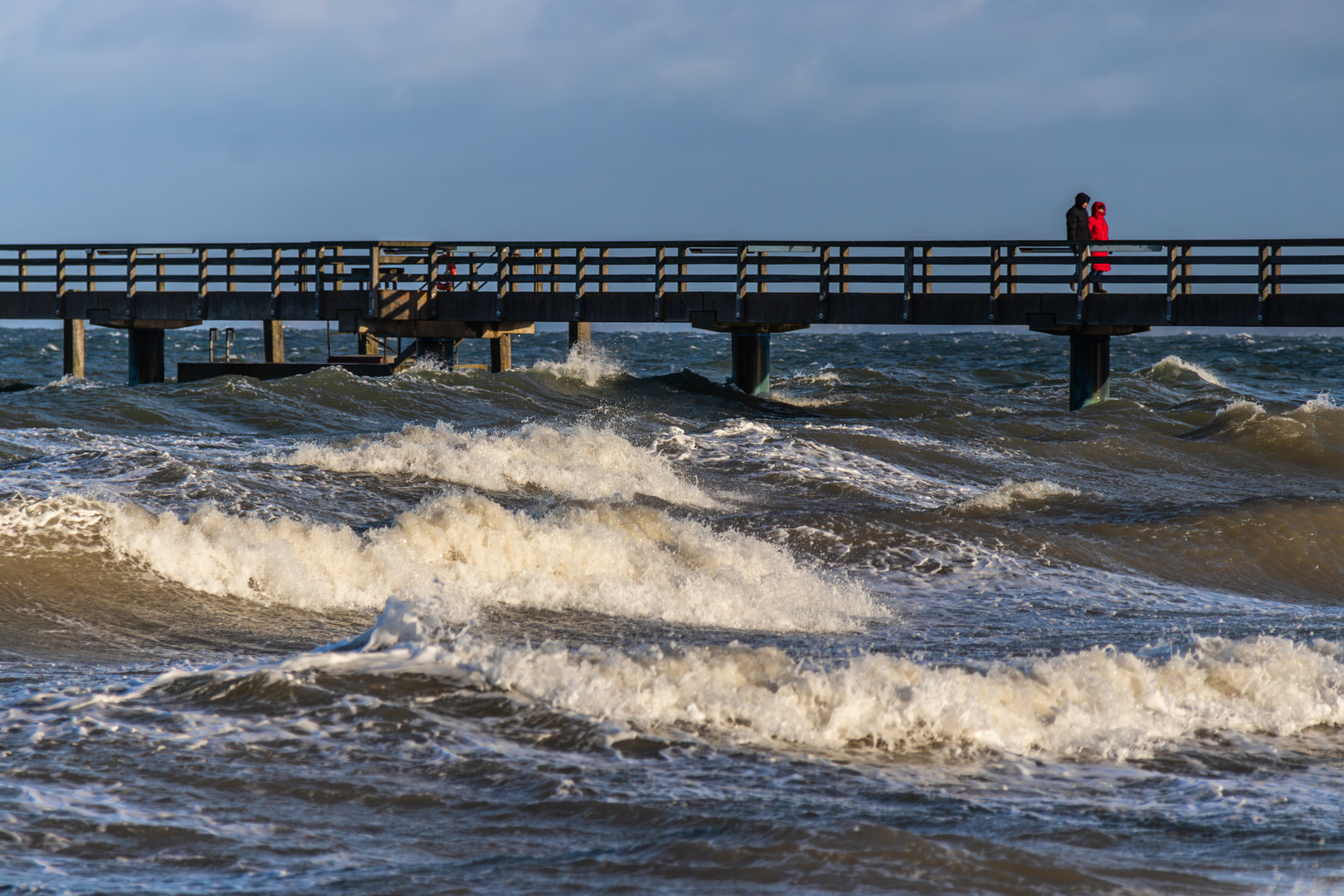 Boltenhagen -Sturmflut in der Ostsee -Januar 2025 Foto & Bild | winter, ostsee, natur Bilder auf ...