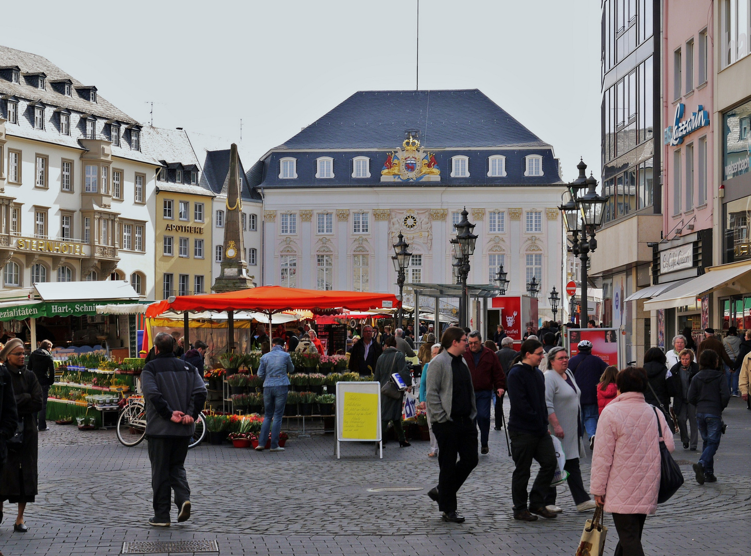 Bonner Marktplatz Foto & Bild | deutschland, europe, nordrhein ...