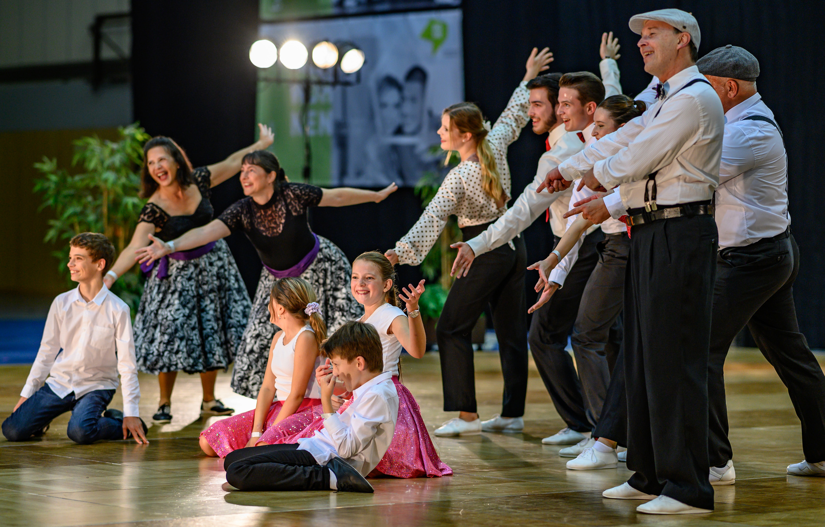 Boogie Woogie Show des TSC RGC Nürnberg bei der EM der ...