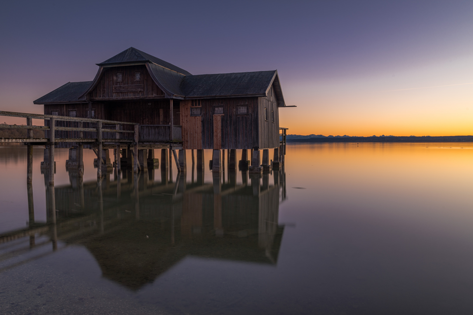 Bootshaus am Ammersee Foto & Bild | natur, see, landschaft Bilder auf ...