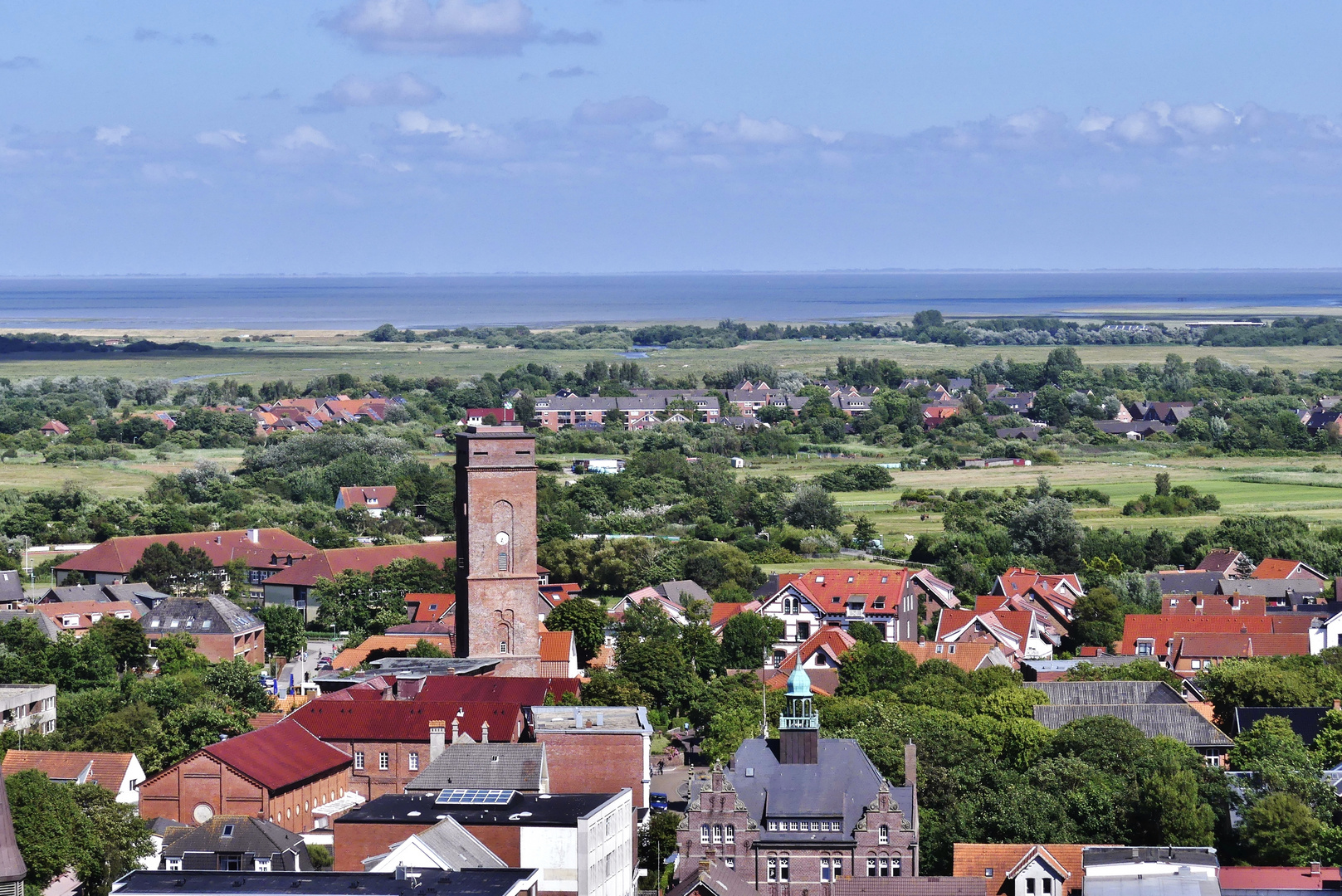 Borkum - Blick vom Neuen Leuchtturm (2) Foto & Bild | world ...
