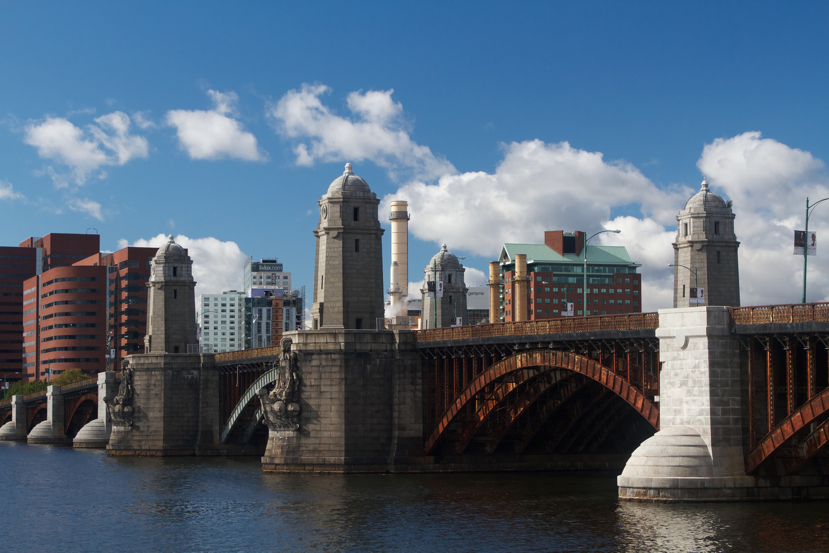 Boston Longfellow Bridge Foto & Bild | architektur, straßen & brücken ...