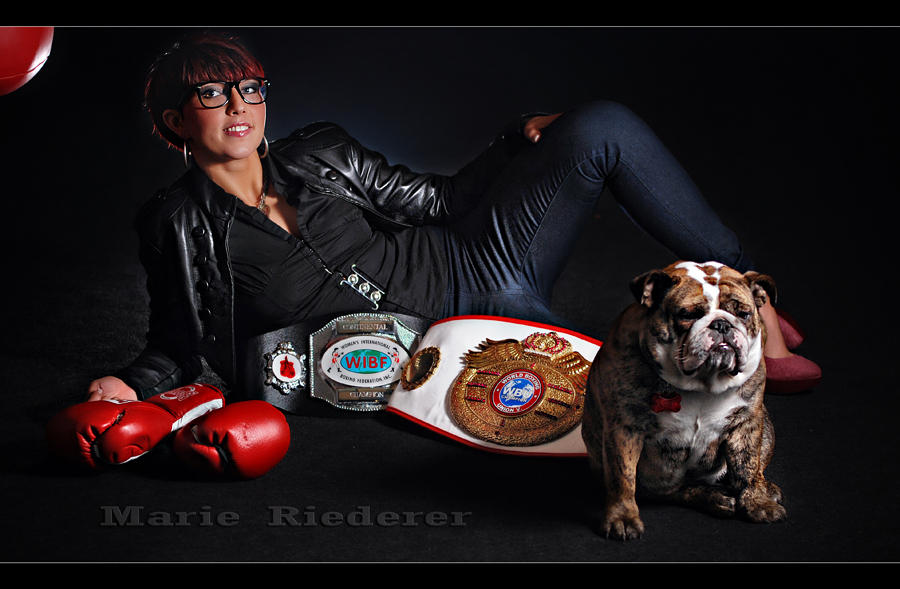Boxwelt- und Europameisterin Marie Riederer ** Foto & Bild | sport ...