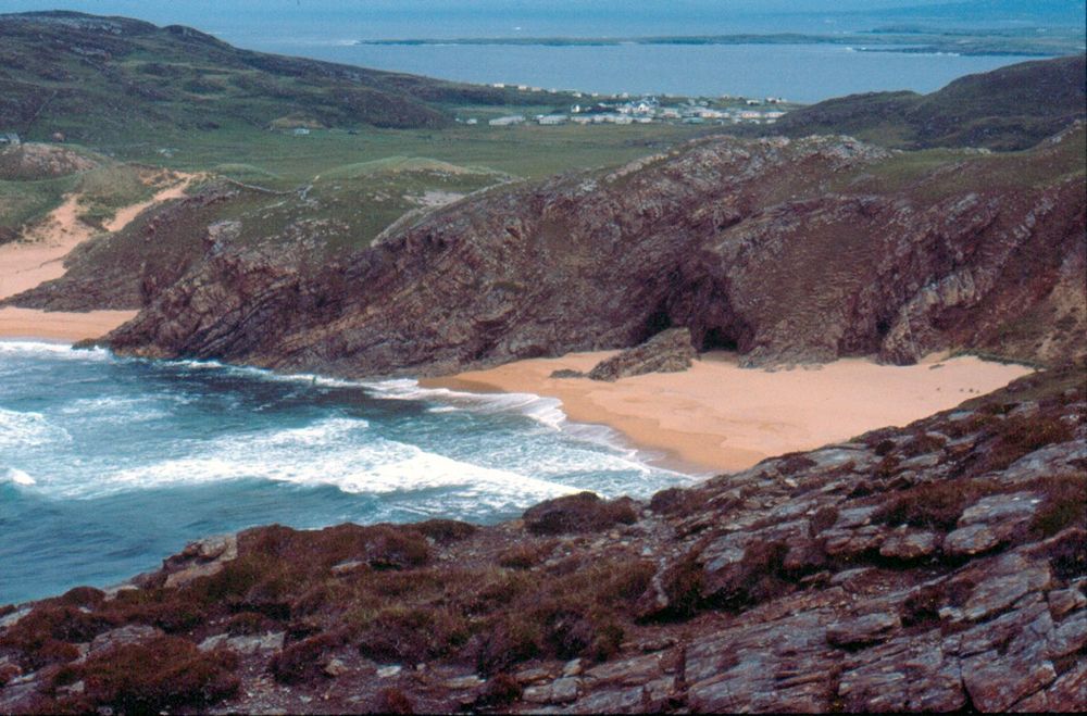 Boyeeghter strand co Donegal Irland 2004 alter Diascan Foto & Bild ...