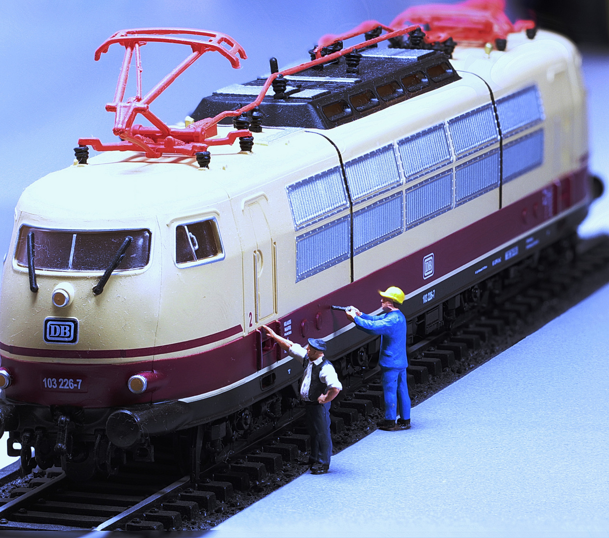 BR 103 Foto & Bild | alt, makro, bahn Bilder auf fotocommunity