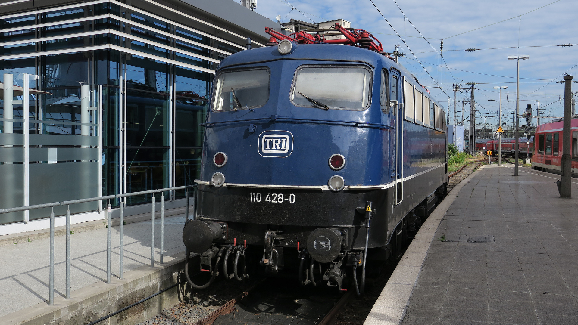 BR 110 428-0 Foto & Bild | dampf-, diesel- und e-loks, eisenbahn ...