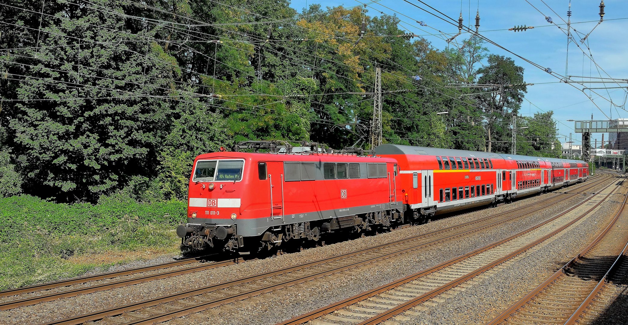 BR 111-RE 4 nach Aachern Foto & Bild | dampf-, diesel- und e-loks ...