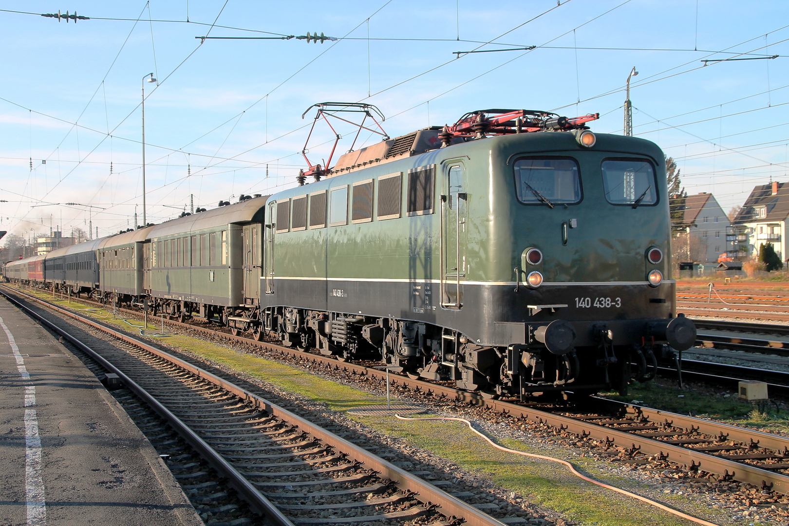 Br 140 438 zu Besuch Foto & Bild | historische eisenbahnen, eisenbahn ...