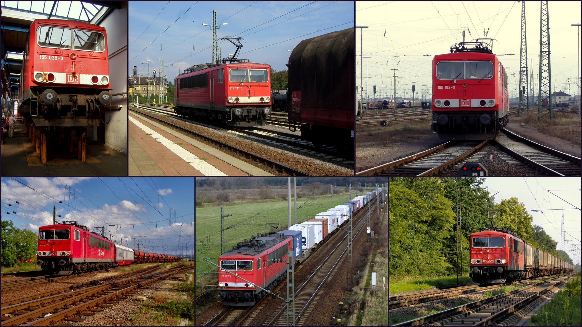 BR 155 "Energiecontainer" Foto & Bild | dampf-, diesel- und e-loks ...