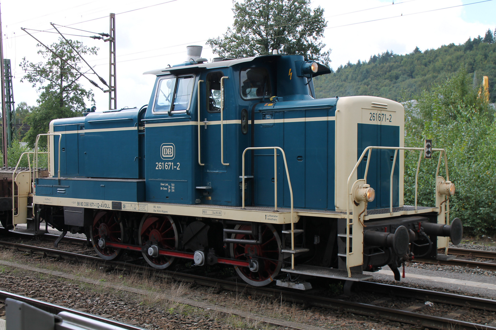 BR 261 672-2 Foto & Bild | dampf-, diesel- und e-loks, eisenbahn ...