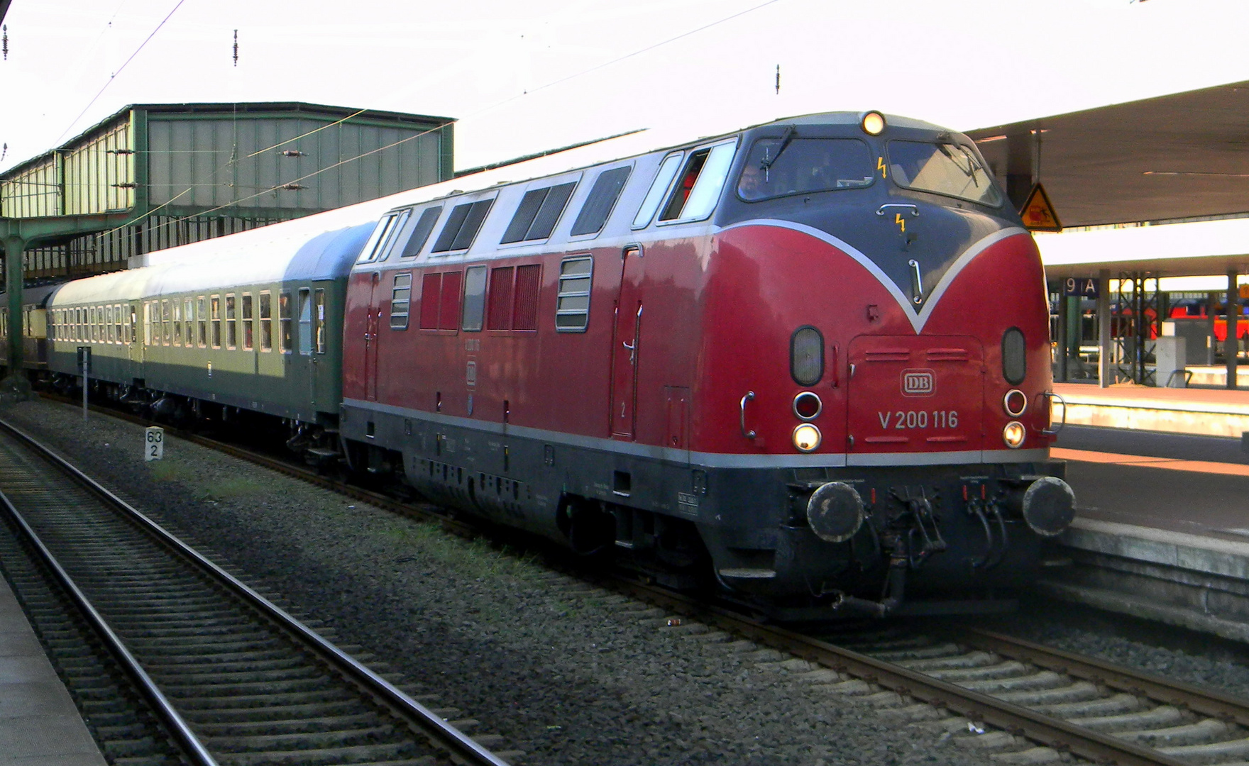 BR V 200 -116 Foto & Bild | dampf-, diesel- und e-loks, eisenbahn ...