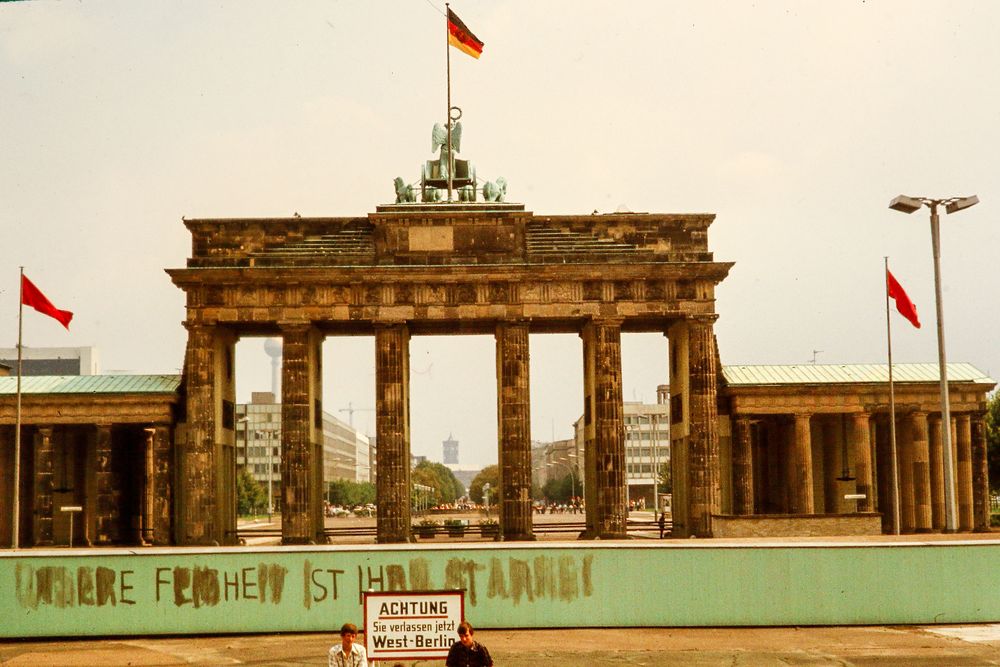 Brandenburger Tor 1976 Foto & Bild | world, berlin, historisches Bilder ...