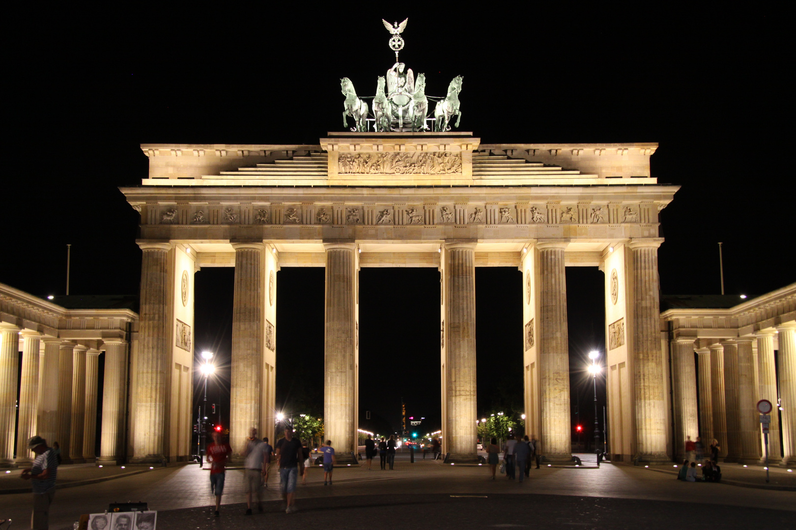 Brandenburger Tor Foto & Bild | architektur, architektur bei nacht ...