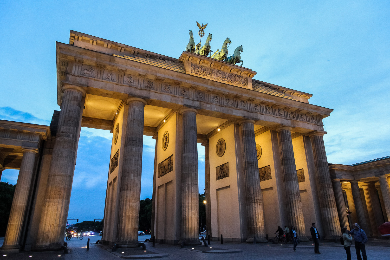 Brandenburger Tor Foto & Bild | world, berlin, blaue stunde Bilder auf ...