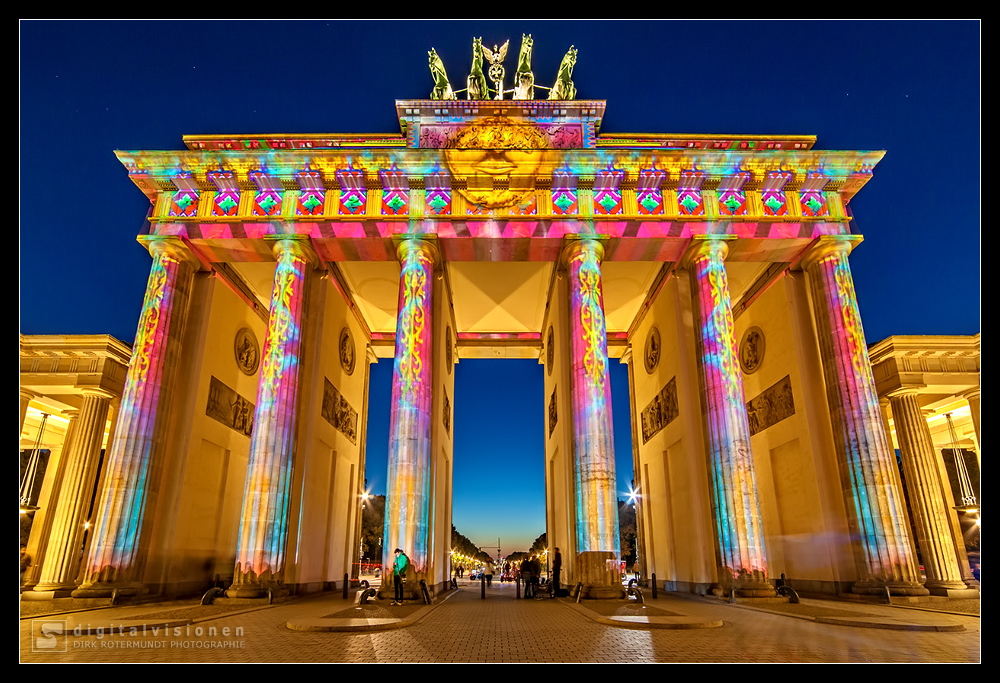 Brandenburger Tor (Festival of Lights 2015) Foto & Bild | deutschland ...
