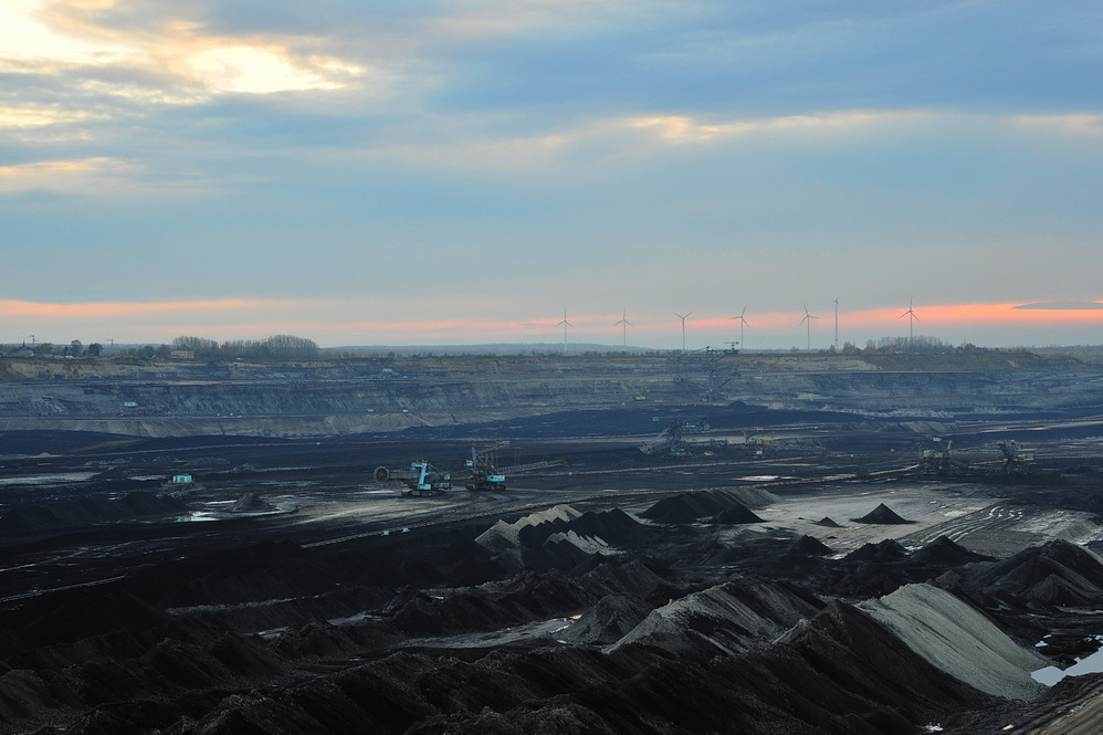 Braunkohle-Abbau Foto & Bild | deutschland, europe, sachsen Bilder auf ...