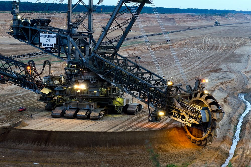 Braunkohle Bagger Foto & Bild | deutschland, europe, nordrhein ...