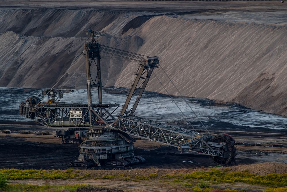 Braunkohle-Bagger Foto & Bild | outdoor, architektur, industrie Bilder ...