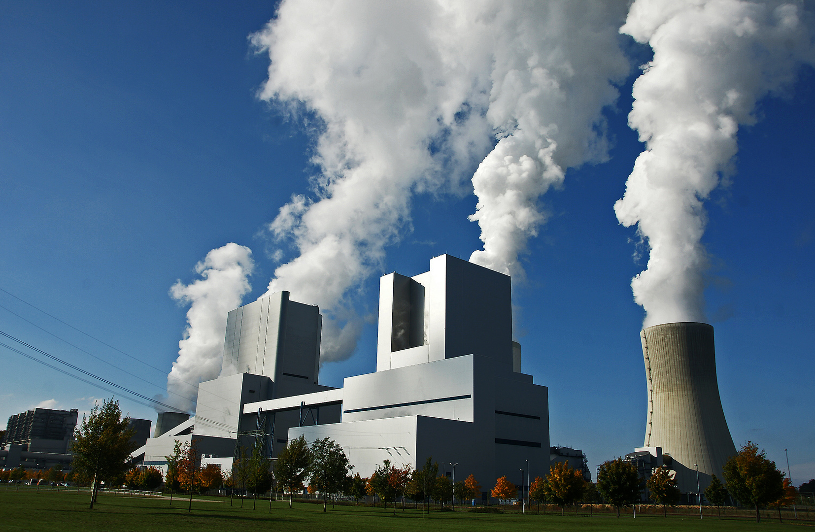 Braunkohle Kraftwerk Boxberg / Oberlausitz Foto & Bild | industrie und ...