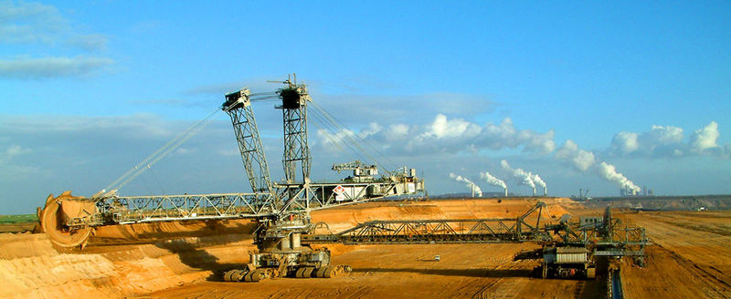 Braunkohleabbau bei Grevenbroich Foto & Bild | industrie und technik ...