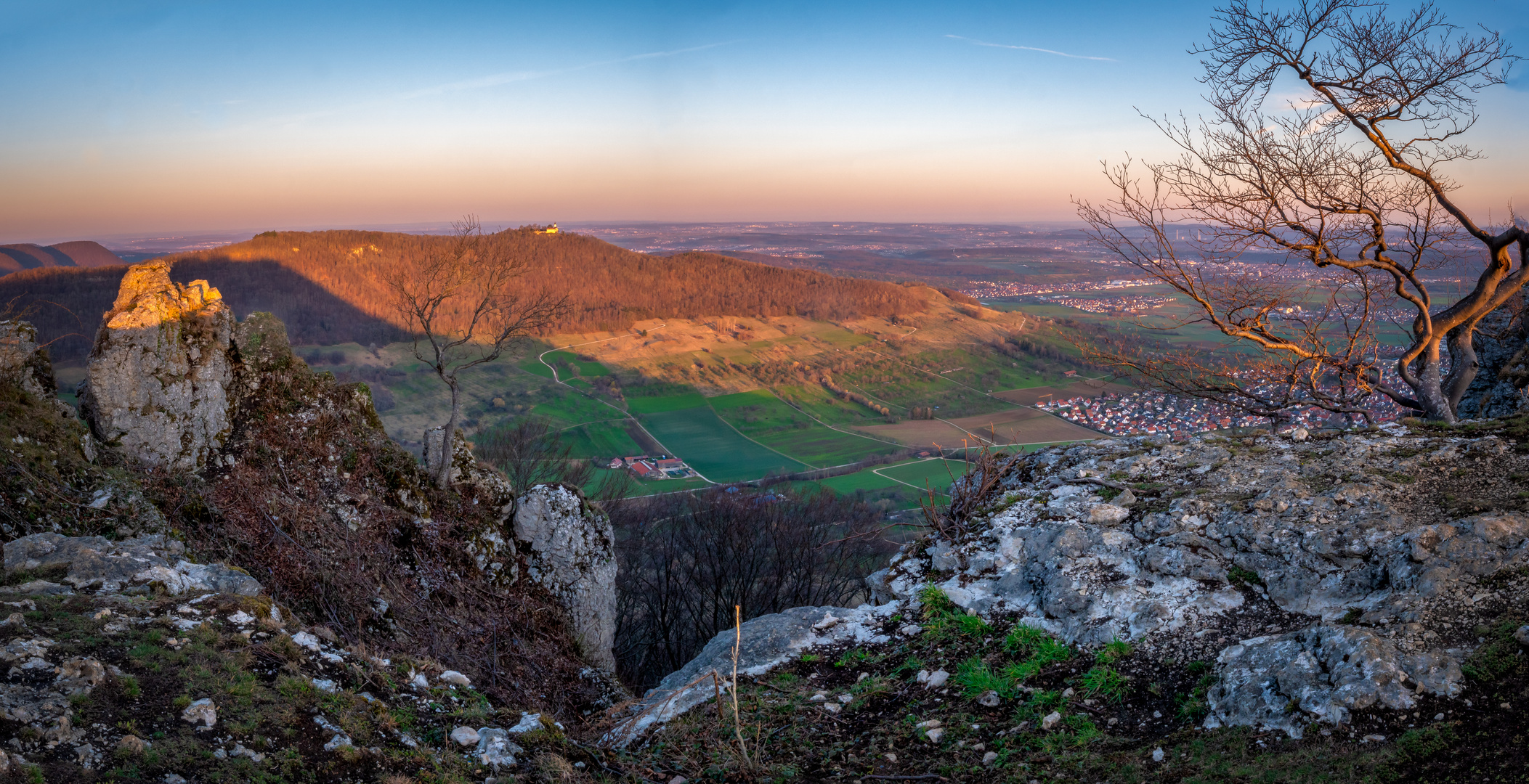 Breitenstein bei Ochsenwang Foto & Bild | landschaft, sonnenaufgang ...