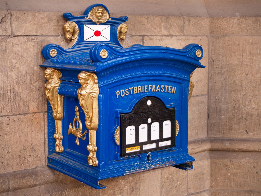 Briefpost mit Stil Foto & Bild | deutschland, europe, thüringen Bilder ...