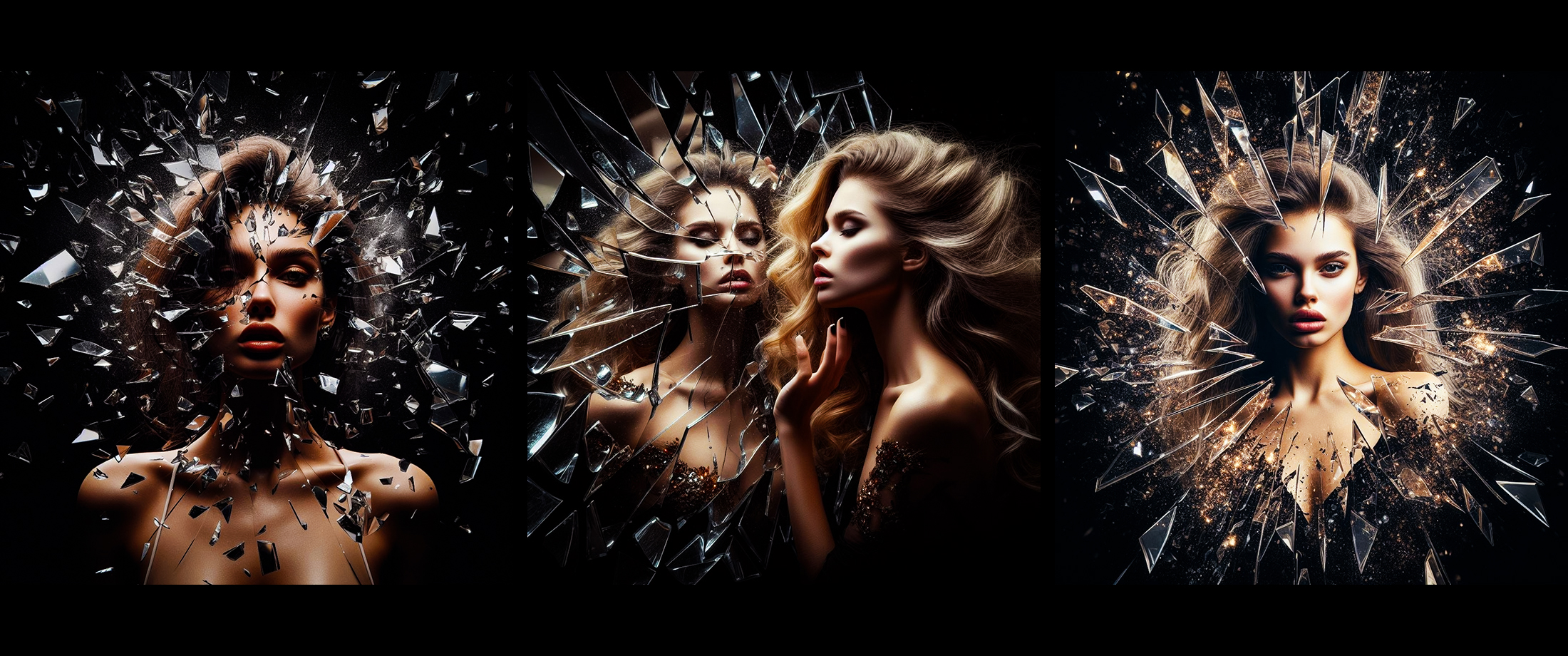 Broken Mirror Foto & Bild | ki - archiv, ki-generierte bilder, digiart Bilder auf fotocommunity