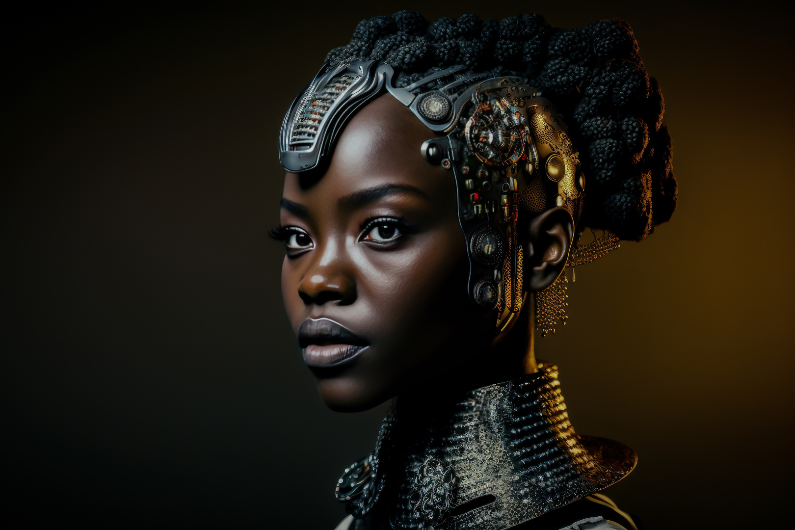 Brombeerhaar Foto & Bild | ki-generierte bilder, ki-montagen, digiart Bilder auf fotocommunity