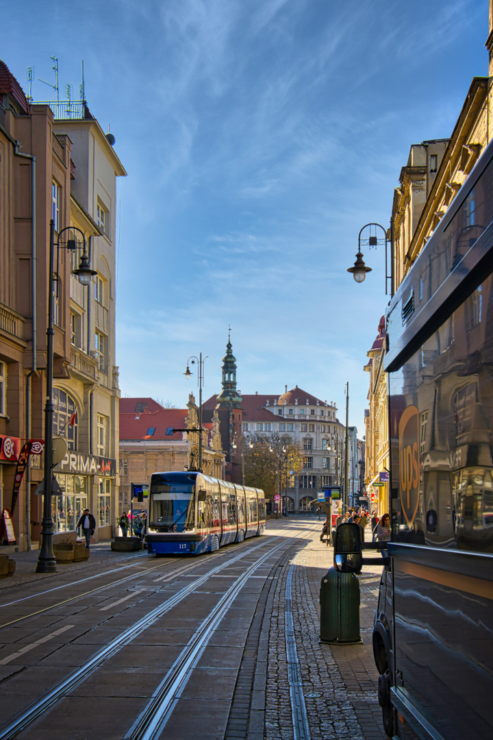 Bromberg - Frühling Foto & Bild | straße, architektur, polen Bilder auf ...