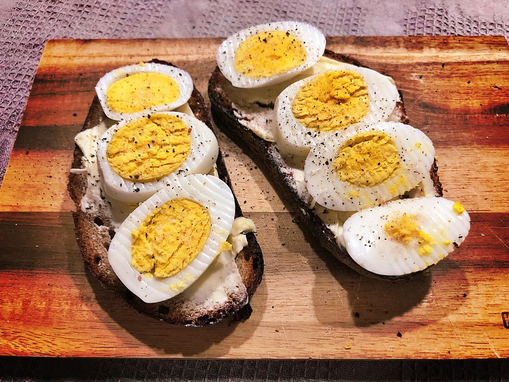 Brot mit Ei Foto & Bild | fotos, food, essen Bilder auf fotocommunity