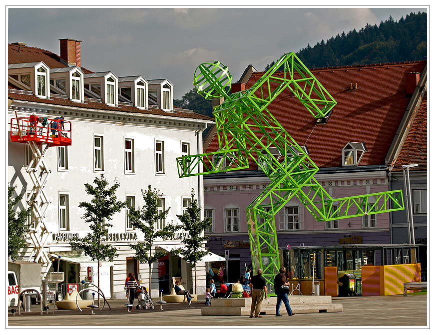 Bruck - Hauptplatz Foto & Bild | europe, Österreich, steiermark Bilder ...