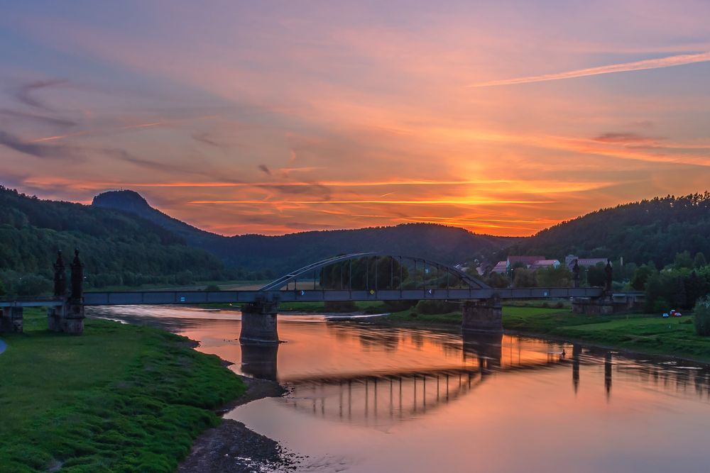 Brücke in Bad Schandau Foto & Bild | Bilder auf fotocommunity