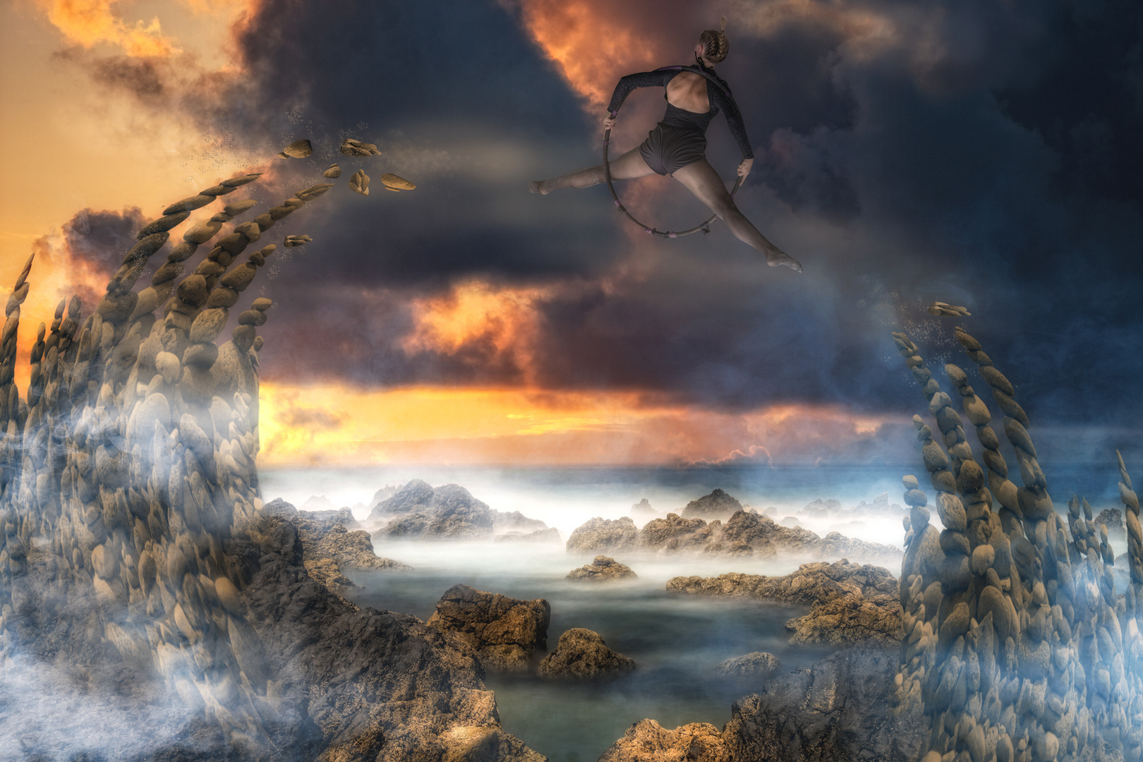 brückenschlag Foto & Bild | fotomontage, bearbeitungs - techniken, filtertechniken Bilder auf ...